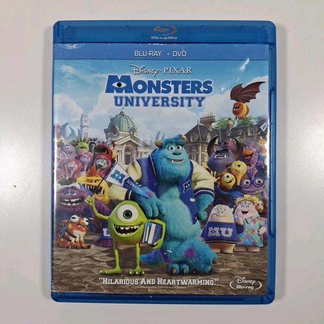 MONSTERS UNIVERSITY (BLU-RAY/DVD, 2013, 3 Disc Set) Disney Pixar Bonus Disc $7.97 - PicClick CA