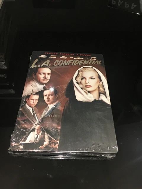 L.A.CONFIDENTIAL DVD RUSSELL Crowe Kim Basinger Danny Devito Guy Pearce ...