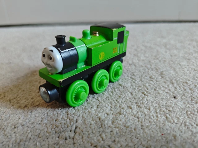 THOMAS & FRIENDS Wooden Railway Train Oliver 11 Learning Curve £12.95 ...