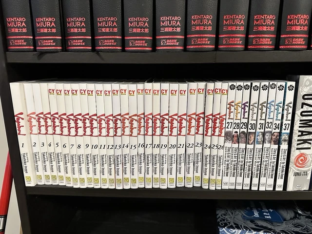 VAGABOND VOL 1-37 Complete CY Manga set (Missing Vol 33,35,36) $2,600. ...