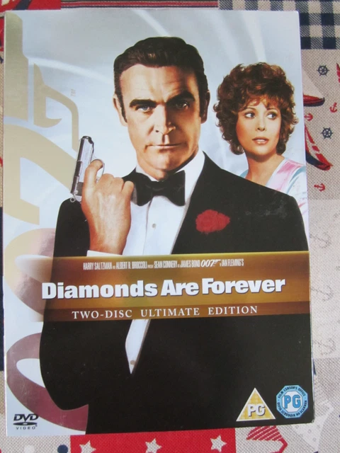 007 JAMES BOND Diamonds Are Forever 2 Disc Ultimate Edition 1971 Film £4.88 - PicClick UK
