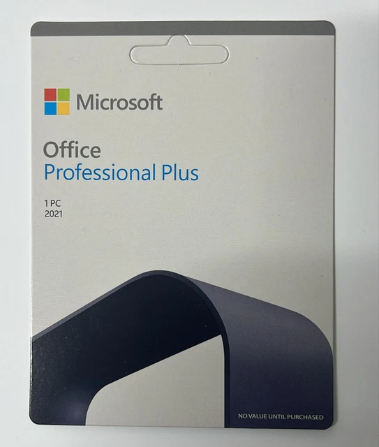 MICROSOFT OFFICE 2021 professional plus For Windows 10 & 11 (Not for ...