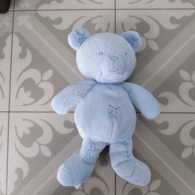 ST BERNARD DUNNES Stores Teddy Bear Soft Toy Baby Comforter Blue £34.99 ...