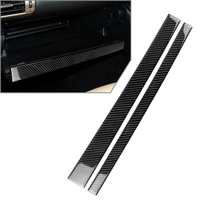 CARBON FIBER CAR Copilot Storage Box Trim Cover For Lexus IS250 IS350 ...