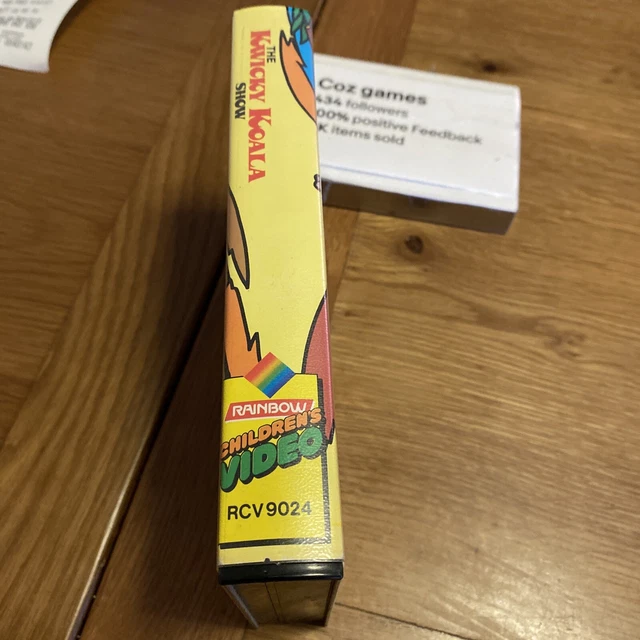 THE KWICKY KOALA Show 1981 VHS Video Cartoon Hanna Barbera Rainbow ...