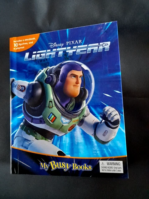 DISNEY/PIXAR LIGHTYEAR MY Busy Book, Phidal Publishing EUR 9,18 - PicClick IT