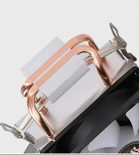 CPU COOLER HEATPIPE Heatsink 4 Pin PWM Fan RGB LGA For Inter 12th $32. ...