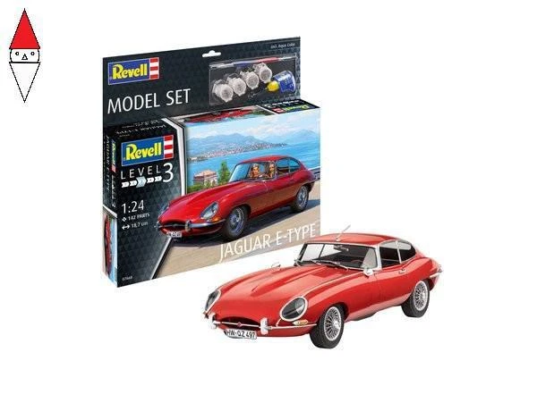 REVELL 1/24 MODEL Set Jaguar E-Type EUR 35,84 - PicClick FR