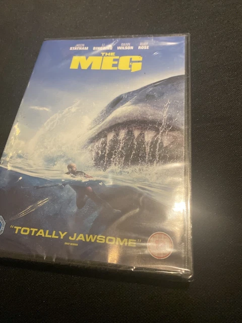 THE MEG PART 1 DVD Movie Film Jason Statham Brand New Sealed UK Release ...