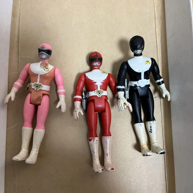 FIGURA DE ACCIÓN Power Rangers Dai Sentai Goggle V, set de 3 piezas ...