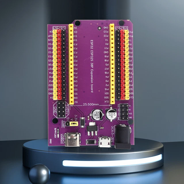 Esp32 Module Usb 38pin Type C Micro Nodemcu 32s Lua Gpio Expansion
