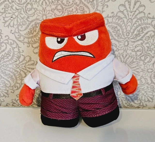 DISNEY PIXAR INSIDE Out Anger 6” Soft Plush Toy Tomy £4.99 - PicClick UK