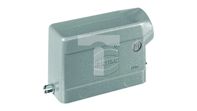 BOÎTIER DE FICHE métallique, entrée angulaire M20 19300101540 /T2FR EUR ...