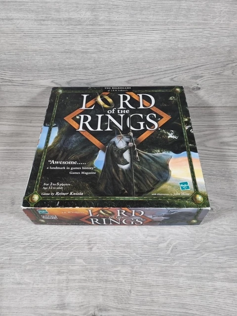 LORD OF THE Rings Board Game Hasbro Parker LOTR Tolkien Role Play RPG ...