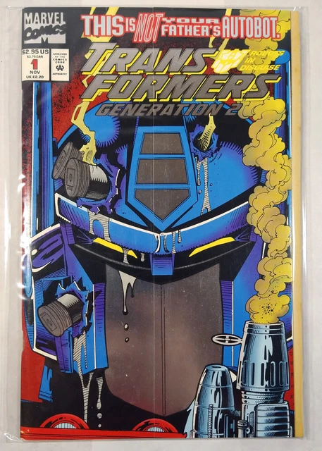TRANSFORMERS: GENERATION 2 #1 1993 Foil Cover Marvel Comics [NEUF + 9,4 ...
