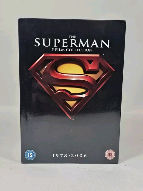 SUPERMAN 5 FILM Collection, The Ultimate Collection, DVD Boxset New ...