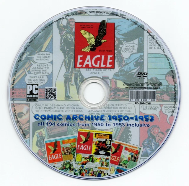 EAGLE COMIC - 1st Series - The Complete (1950-1953) Collection on DVD ...