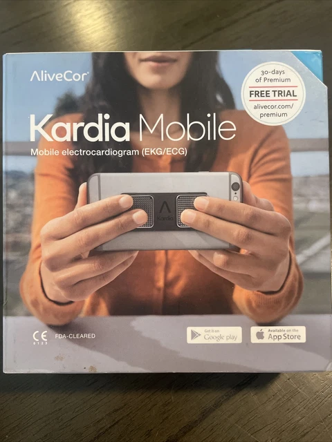 ALIVECOR KARDIAMOBILE PERSONAL EKG Monitor - AC-009-UA-C (Black) $23.50 ...