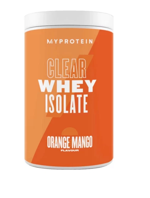 MYPROTEIN CLEAR WHEY Isolate 500G - Orange Mango £24.99 - PicClick UK