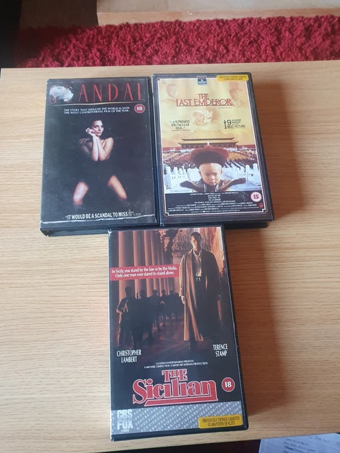 EX RENTAL BIG Box VHS Tapes Bundle Job Lot £10.95 - PicClick UK