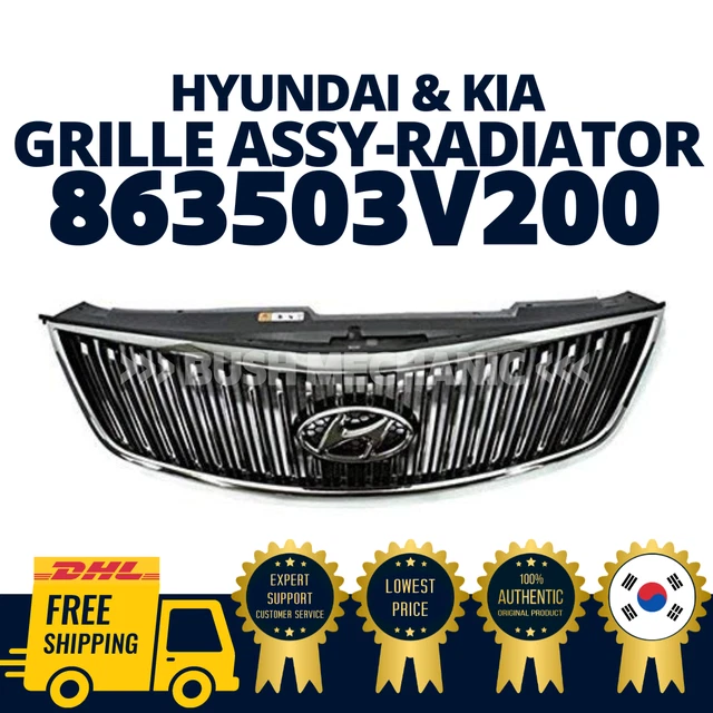 GENUINE OEM HYUNDAI Kia Grille Assy Radiator Azera 863503V200 EUR 332 ...