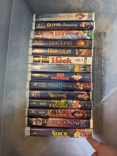 DISNEY VHS LOT £155.13 - PicClick UK