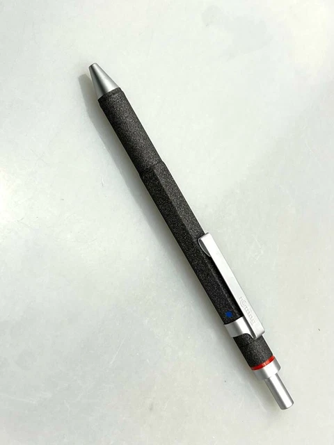 ROTRING NEWTON 600 Trio Ballpoint Pen LAVA Blue Red & Pencil NOS £224. ...