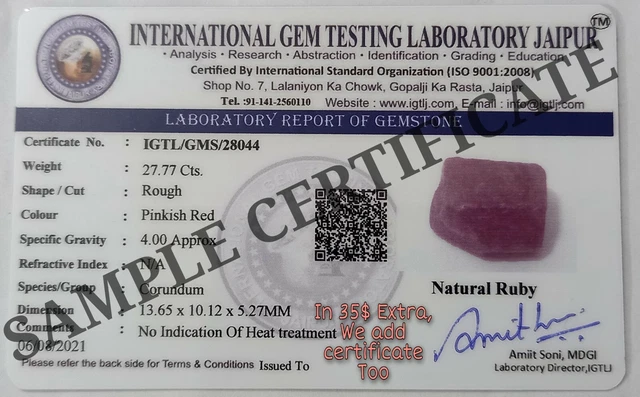 AAA NATÜRLICHES MOZAMBIK Rubin Rohes Lose Edelstein 1360 CT 1 Stück EUR ...