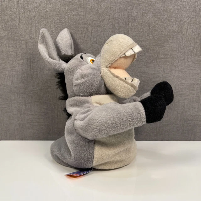 DONKEY PLUSH SHREK the Third Puppet DreamWorks 2007 Soft Toy | *RARE ...