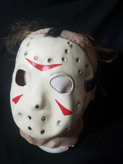 FRIDAY THE 13TH Jason Voorhees Latex Halloween Mask New Line Cinema ...