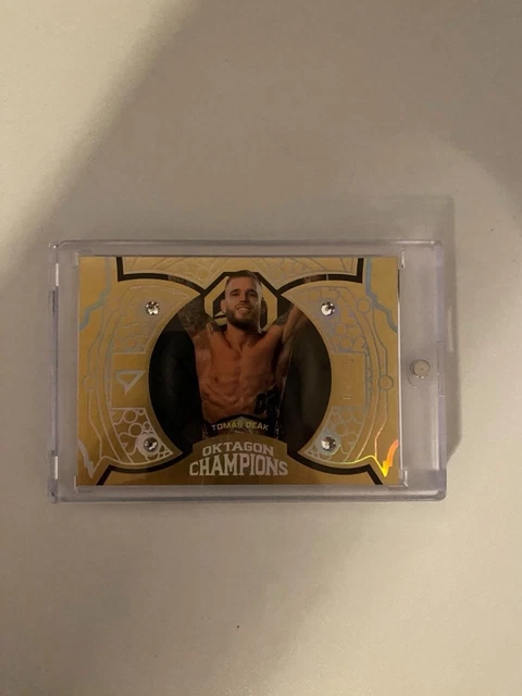 OKTAGON INFINITY MMA 2025 Card Karte Tomas Deak Oktagon Champion /15 ...