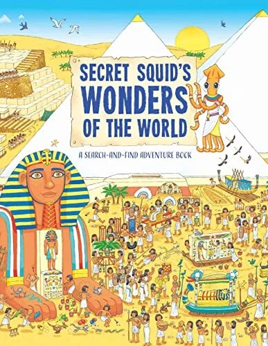 SECRET SQUID'S WONDERS of the World: A Search-And-Find Adventure EUR 91 ...