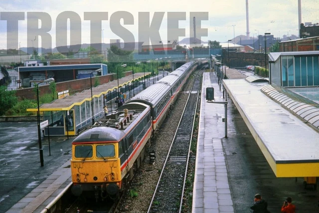 35MM SLIDE BR British Railways Electric Loco Class 87 87009 1992 ...