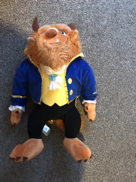 DISNEY STORE BEAUTY And The Beast Beast Large Plush Soft Toy £10.00 ...