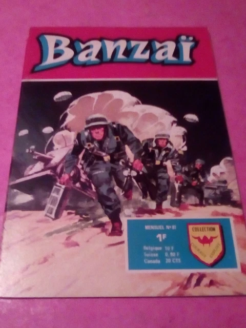 BANZAI SÉRIE 1 N°81 AREDIT £2.60 - PicClick UK