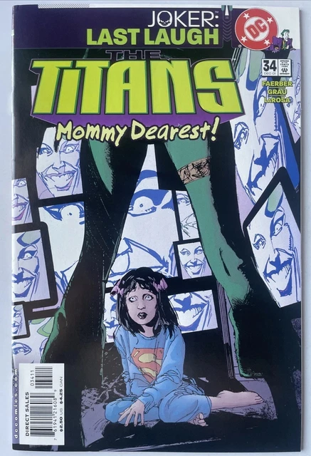 THE TITANS #34 • Joker Cover! Last Laugh! Smallville Centerfold Poster ...