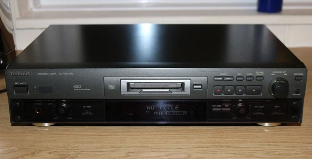 TECHNICS SJ-MD150 MINIDISC Deck, High End Player-Recorder £249.99 ...