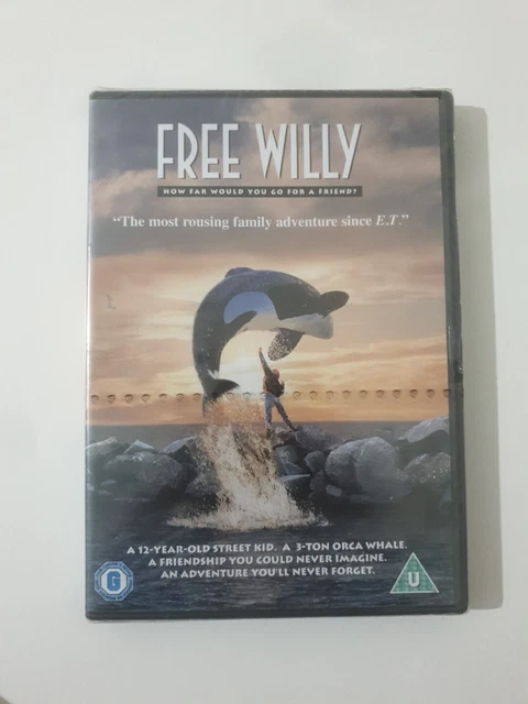 FREE WILLY (DVD, 1999) (English/French/Italian) £3.99 - PicClick UK