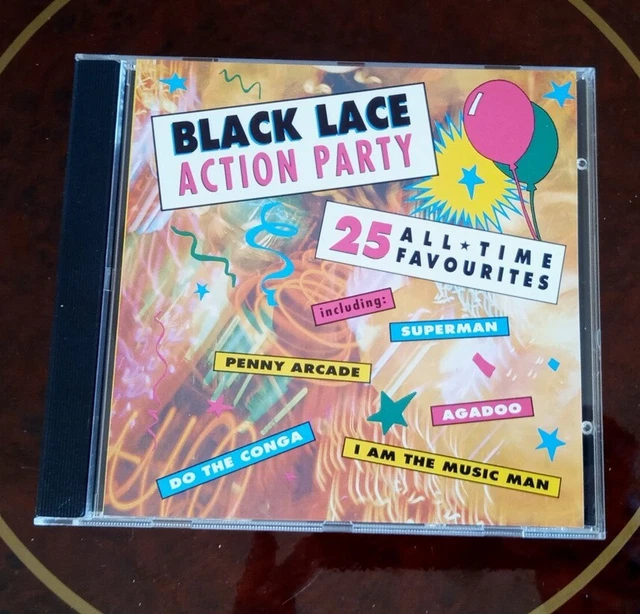 BLACK LACE : 25 Greatest Hits, Best Of CD, Agadoo, Music Man, Birthday ...