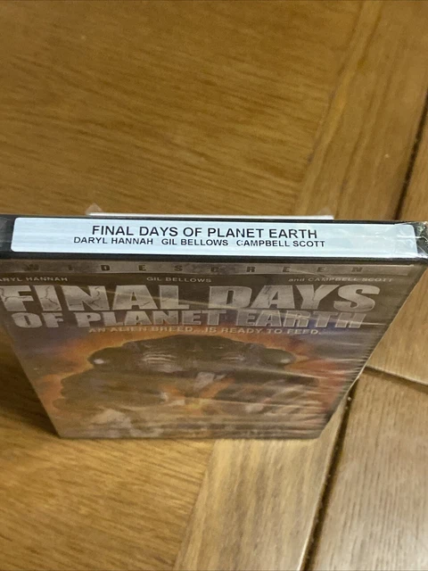 FINAL DAYS ON Planet Earth DVD USA IMPORT BRAND NEW AND SEALED Daryl ...