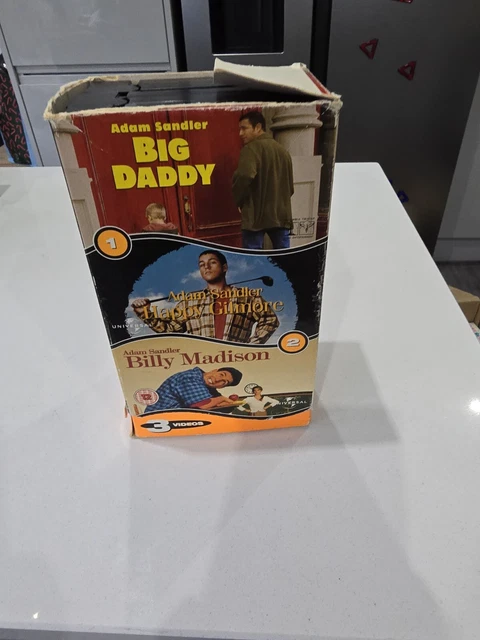 ADAM SANDLER VHS Box Set Big Daddy Happy Gilmore Billy Maddison £8.00 ...