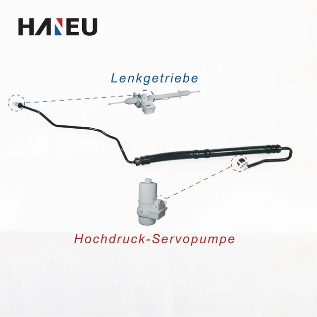 HYDRAULIKSCHLAUCH SERVOLEITUNG VW Polo 9A 9N SKODA Fabia SEAT Ibiza ...