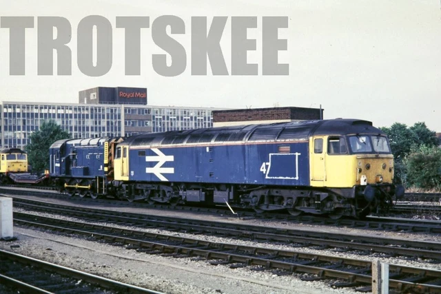 35MM SLIDE BR British Rail Diesel Loco Class 47/08 47646/08843 Bristol 1989 Orig £4.98 - PicClick UK