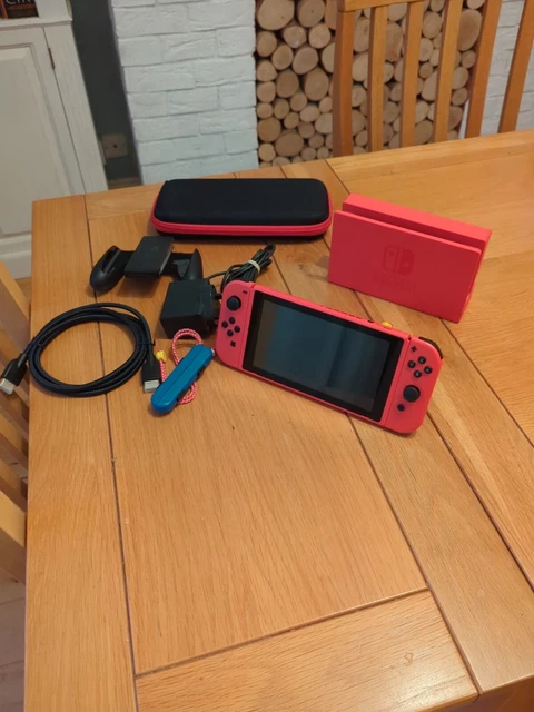 NINTENDO SWITCH MARIO Red & Blue Edition Console.Complete £159.99 ...