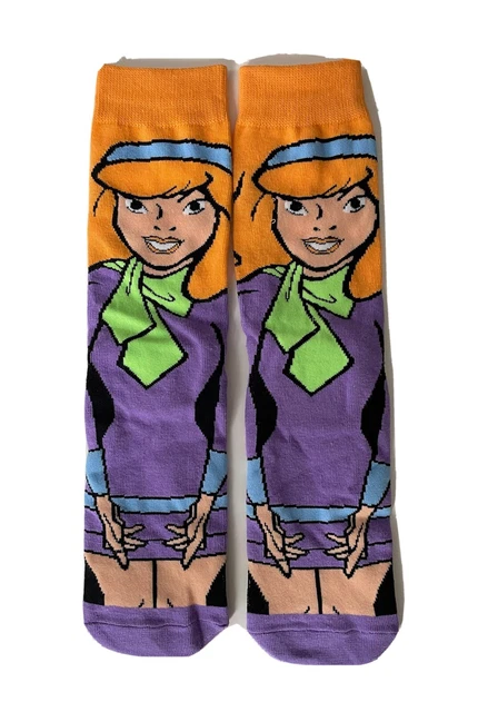 SOCKS UNISEX DAPHNE Blake Scooby-Doo Caracter Disney Size S-M £7.00 ...