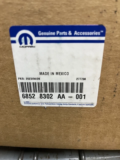 GENUINE MOPAR STEERING Column Control Module Clock Spring 68528302AA ...