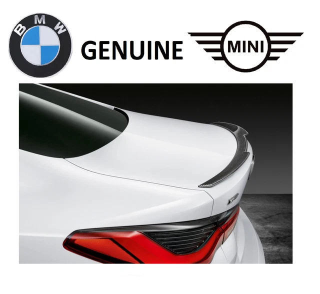 GENUINE BMW G22 M Performance Rear Spoiler. 51625A09D51. Carbon Fibre ...