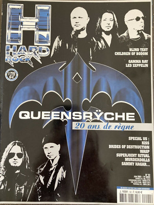 HARD ROCK MAGAZINE no. 92, wasp, queensr che, superjoint ritual, sammy hagar, 2003 £6.08 ...