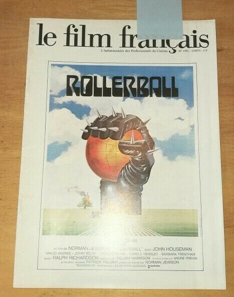 CINEMA LE FILM Francais 12 Septembre 1975 Rollerball EUR 10,00 ...