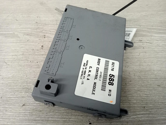 HOLDEN COMMODORE ECU BCM, MID 588, VZ, 08/04-09/07 2005 Alloytech 175 ...